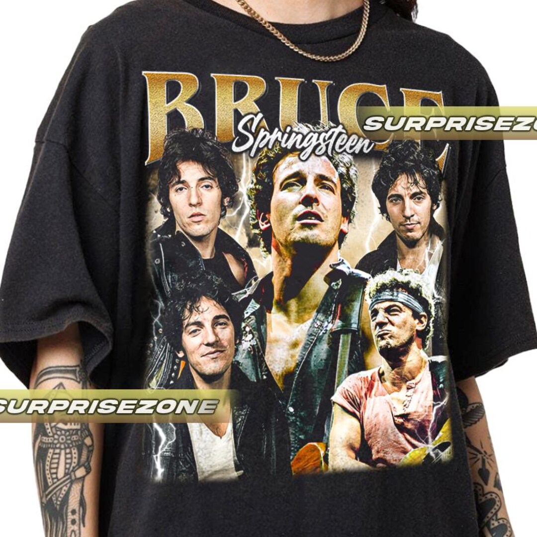 Bruce Springsteen Unisex Softstyle Vintage Shirt, Gift for Woman and ...