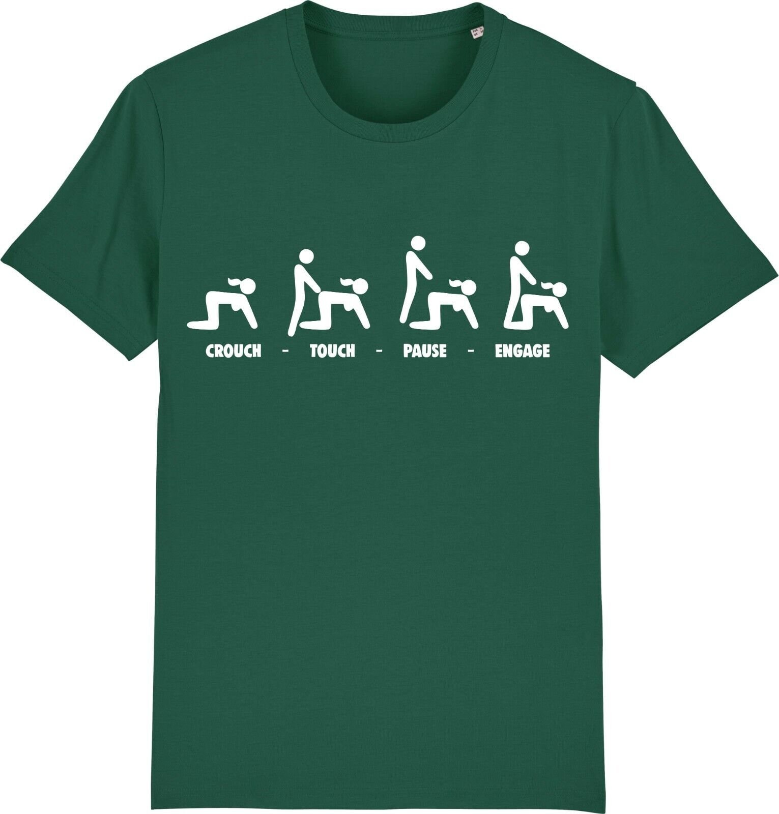 Rugby - Crouch, Touch, Pause, Engage Funny Rugby Scrum T-shirt - Etsy UK