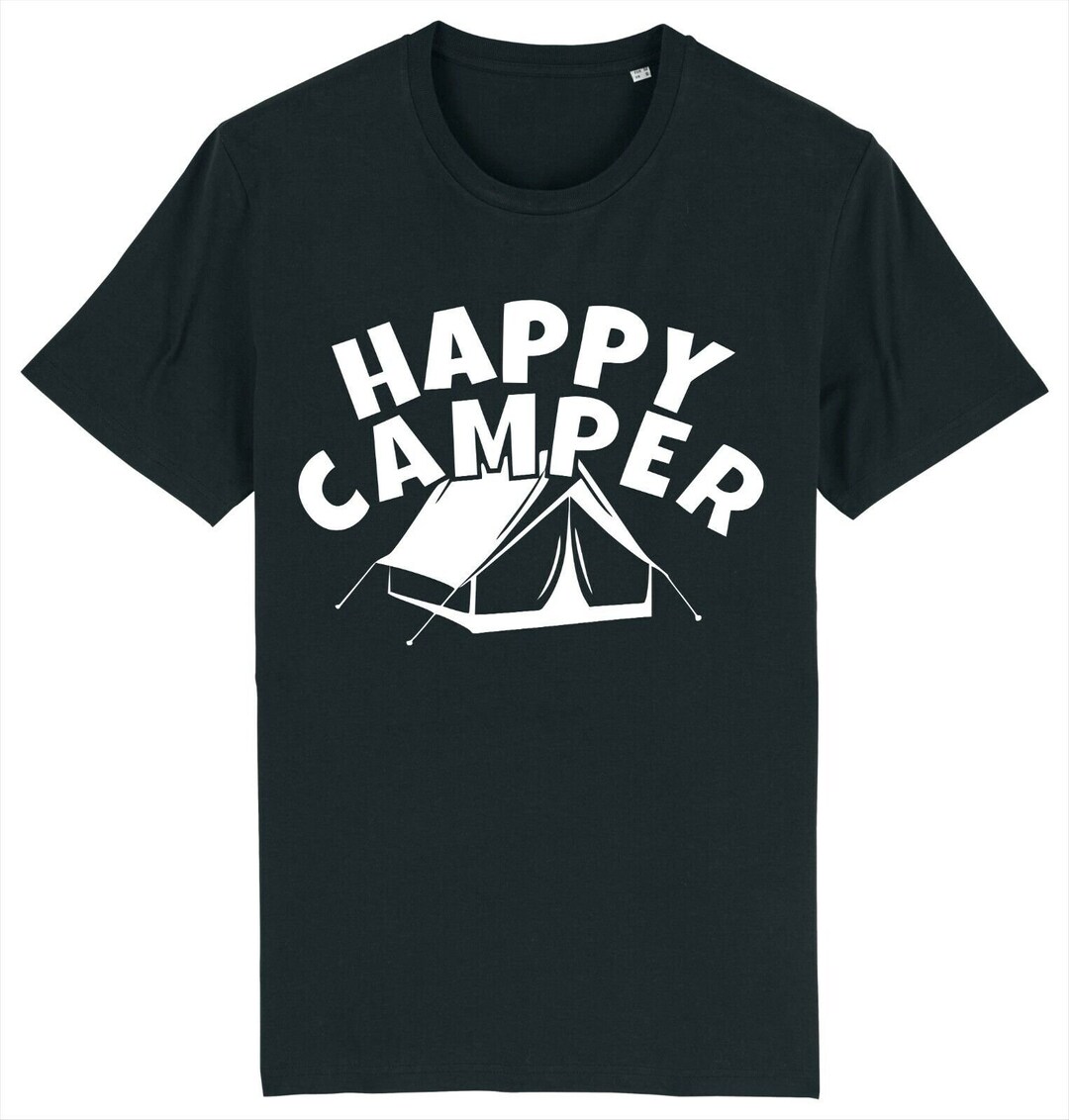 Happy Camper Camping Caravanning Tent Campers T-shirt - Etsy