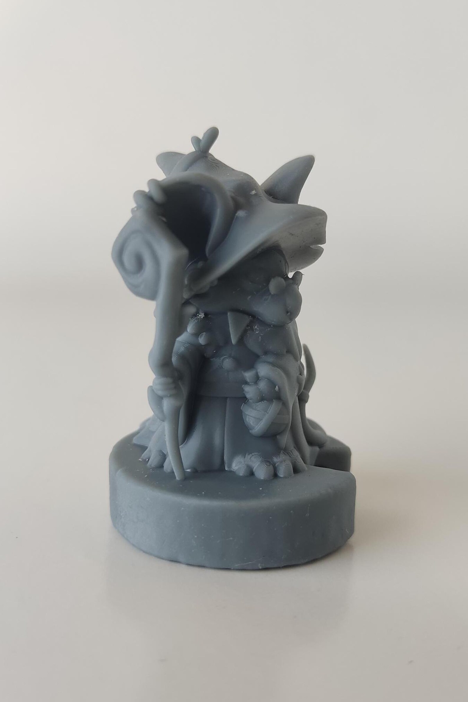 Mouse Mage | Miniature Fantasy RPG Figurine Art Toy | Resin 3dprinted ...
