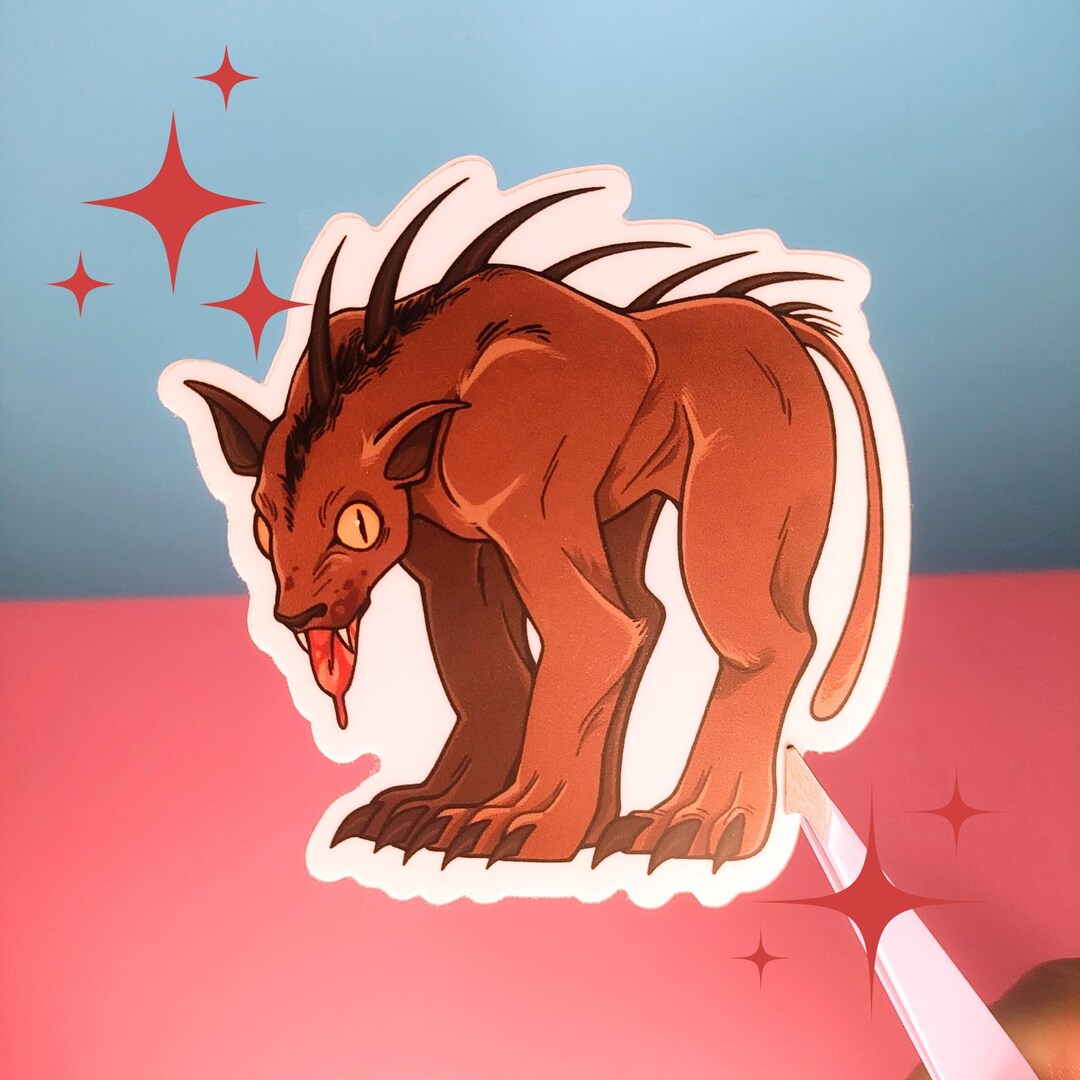 Chupacabra - Vinyl Waterproof/weatherproof Sticker - Etsy