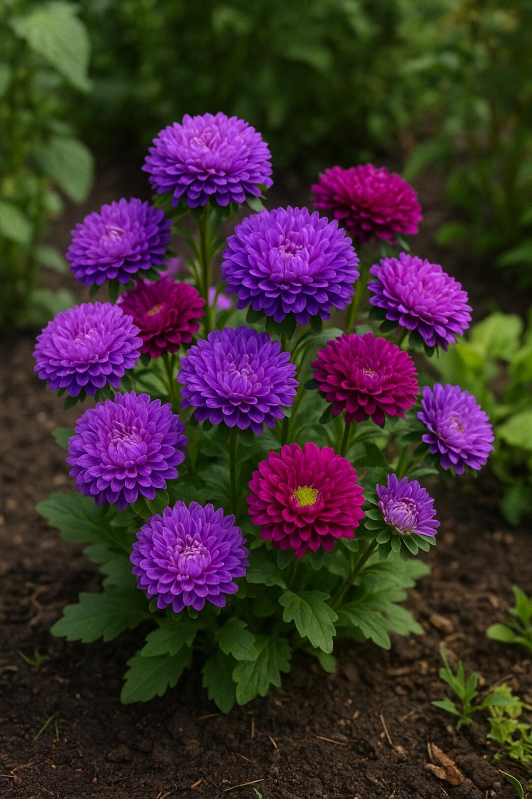 Aster Gremlin Double Flower Seeds 50 - Etsy