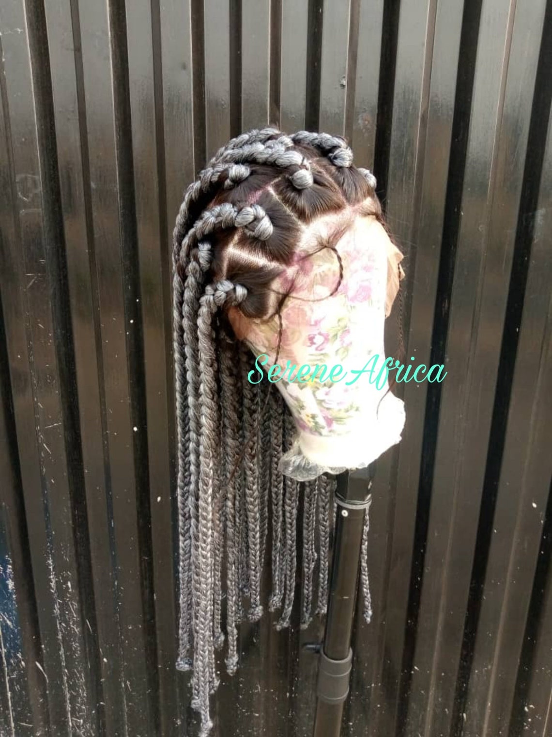 Full Lace Wigbox Braid Wig Jumbo Box Braided Wigbraid Wig - Etsy