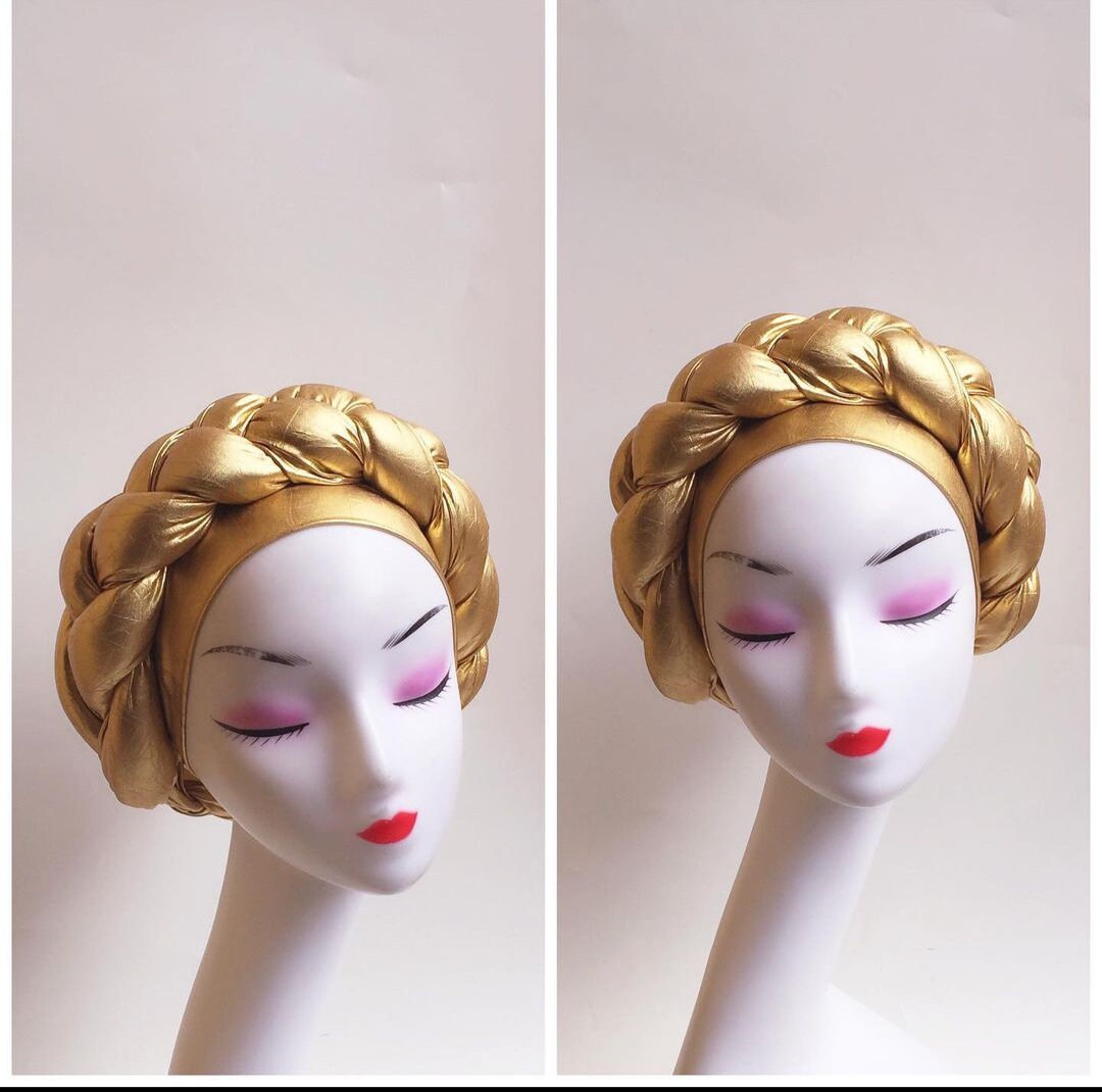 African Turban Braided Turban African Head Wrap for Women - Etsy