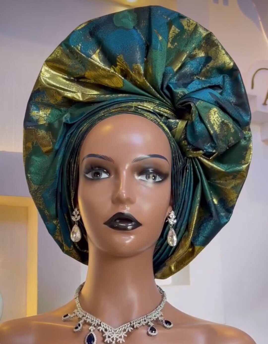 Autogele, Sego Gele, African Headwrap, Yoruba Gele, African Fabric ...