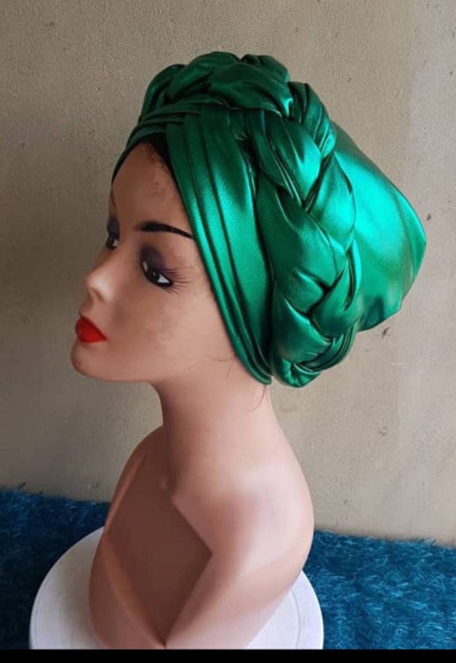 African Turban, Braided Turban, African Head Wrap for Women, African ...