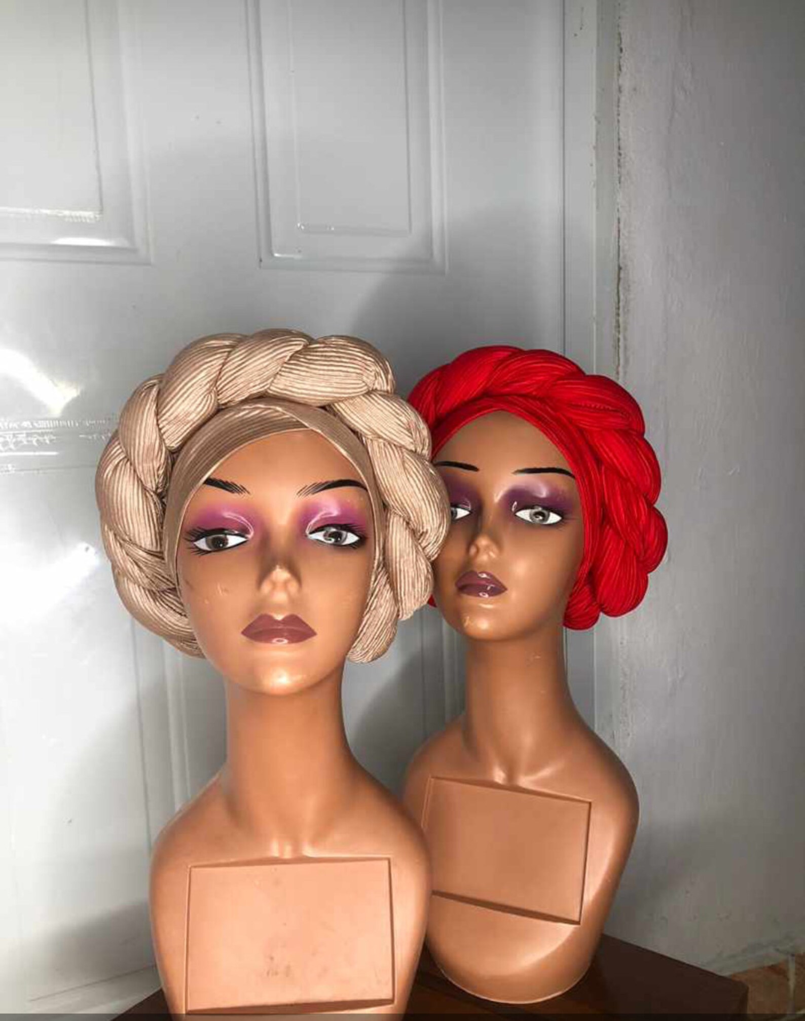 African Turban African Turban With Round Braids African Head - Etsy