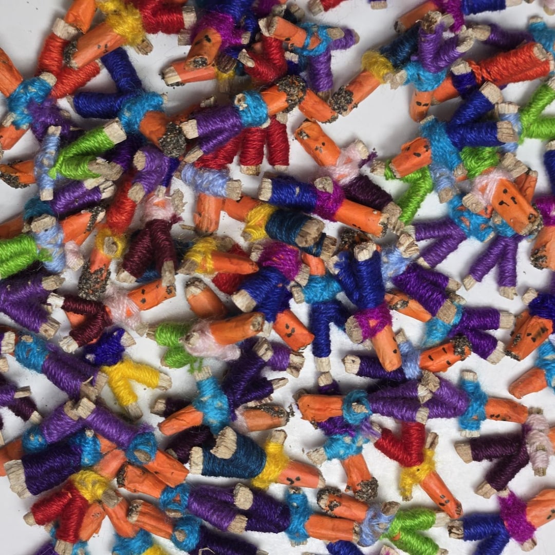Handmade Guatemalan Worry Dolls: 144 Mini Stress Relief Figures - Etsy