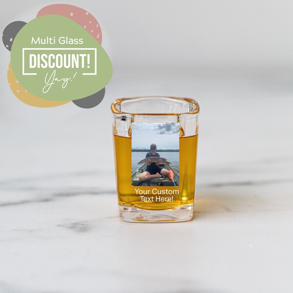 Personalized Shot Glasses Birthday - Etsy