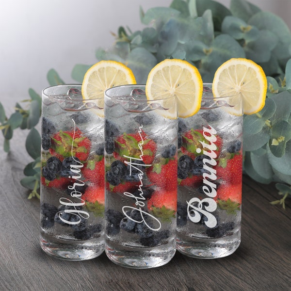 Personalized Glass - Etsy