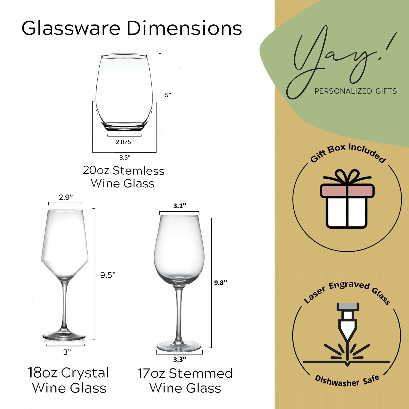 Personalized Wine Glass Monogram Custom Name or Initials - Etsy
