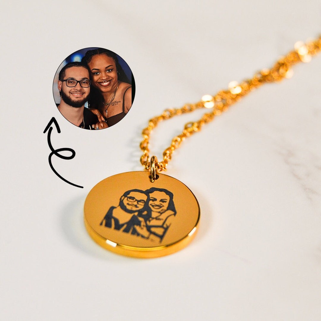 Custom Photo Jewelry Personalized Photo Jewelry, Memorial Gift, Gifts ...