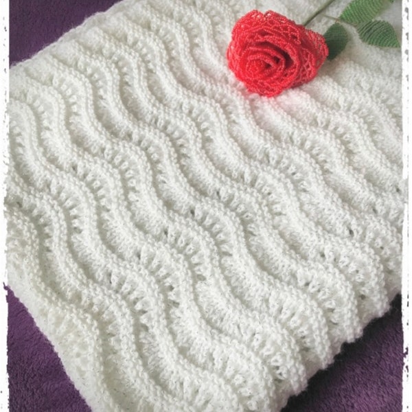 Knit Baby Blanket - Etsy
