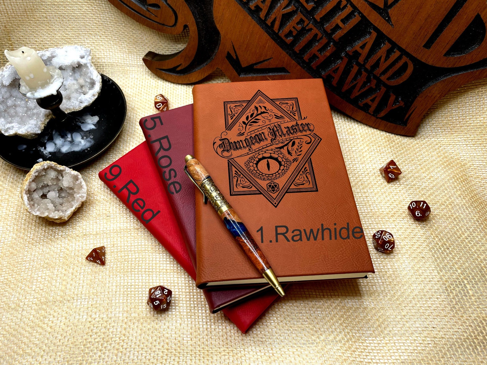 Paladin Dnd Custom Engraved Leather Journal Dungeons and - Etsy