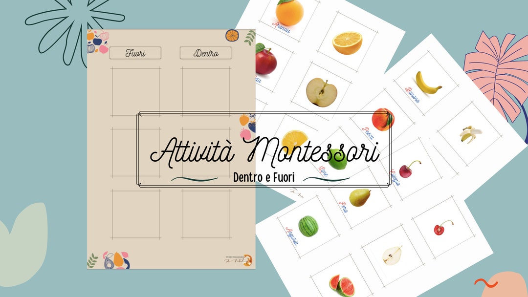 Printable PDF _ Montessori Activities inside-out - Etsy