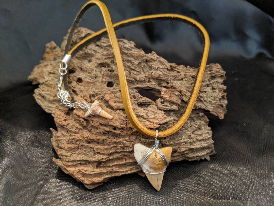 Wire Wrap Shark's Tooth Pendant - Etsy