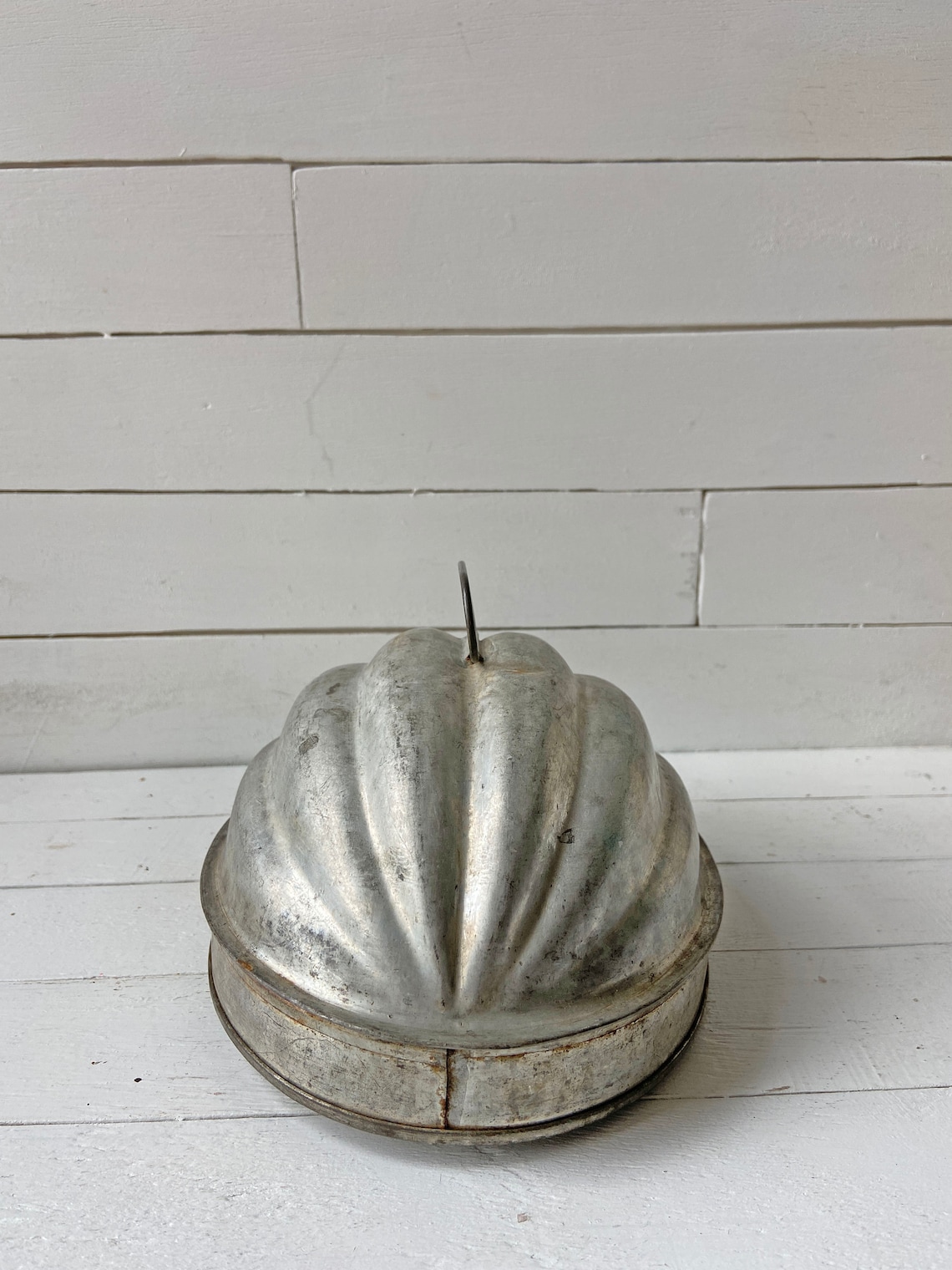 Antique Kitchen Metal Plum Pudding Mold // Vintage Jello Mold | Etsy