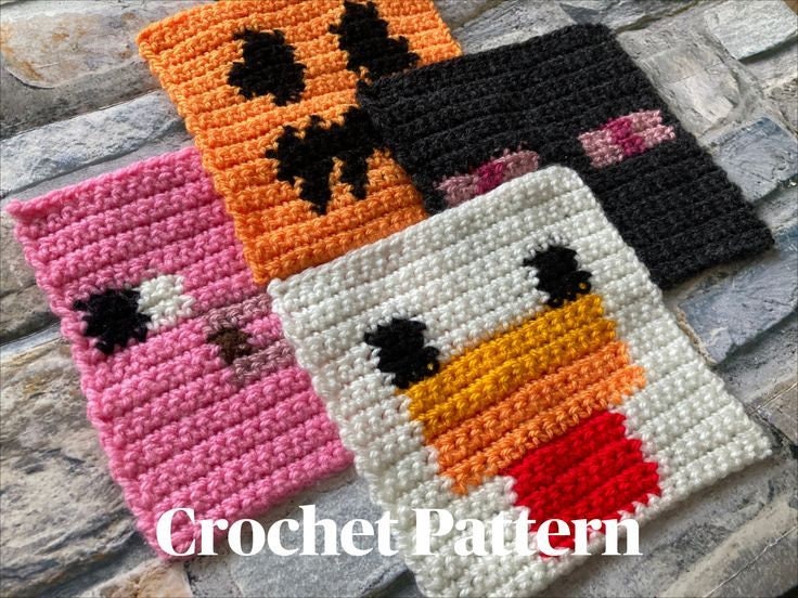 Minecraft Inspired Crochet Bag Pattern PDF Digital Download - Etsy