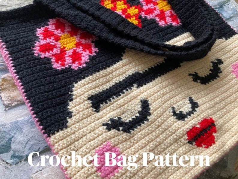 Frida Kahlo Inspired Crochet Bag Pattern PDF Digital - Etsy UK