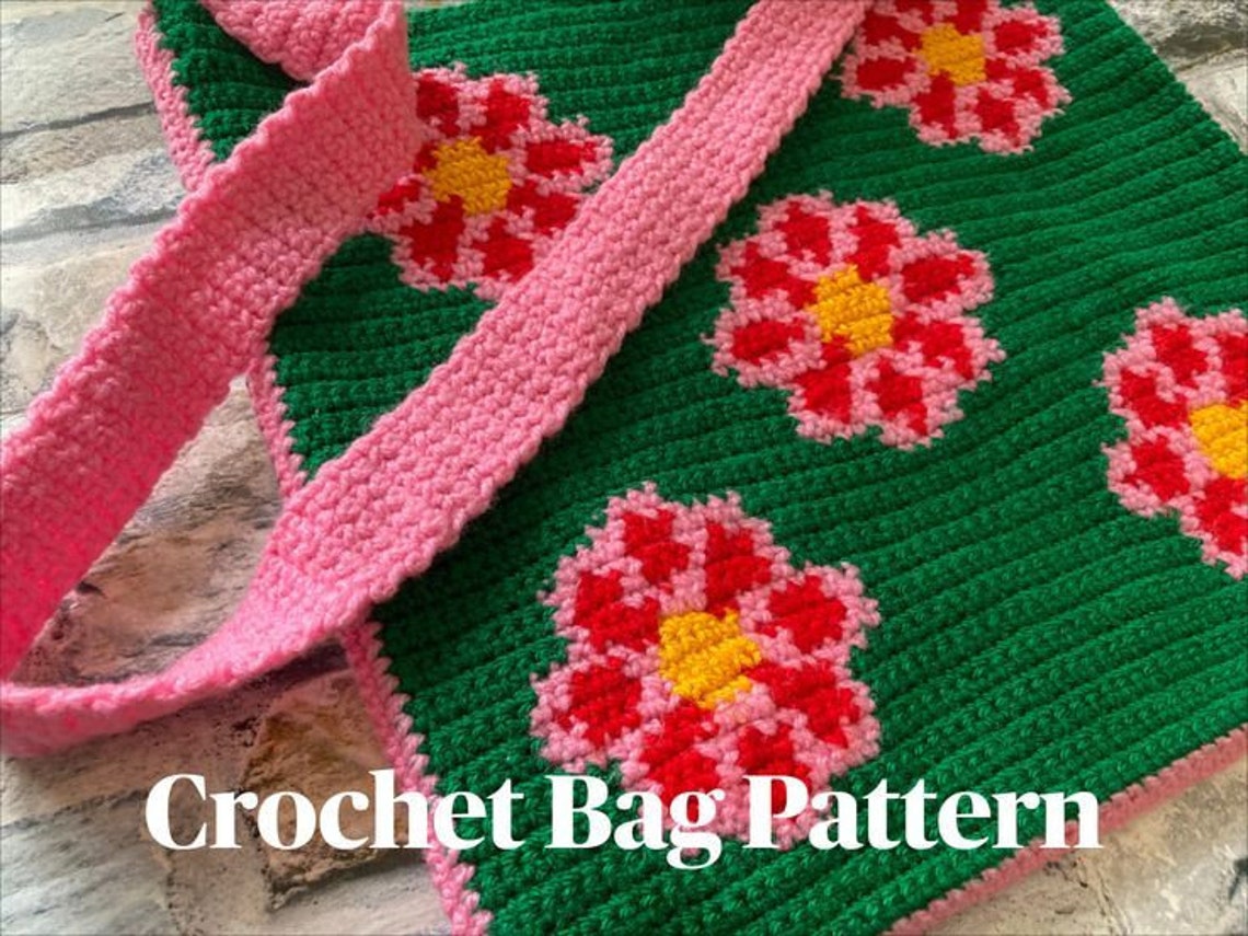 Frida Kahlo Inspired Crochet Bag Pattern PDF Digital Download - Etsy