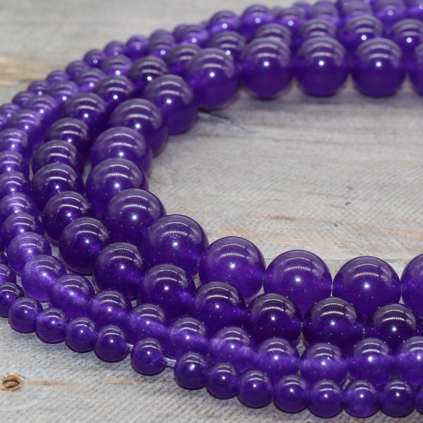 Purple Beads - Etsy