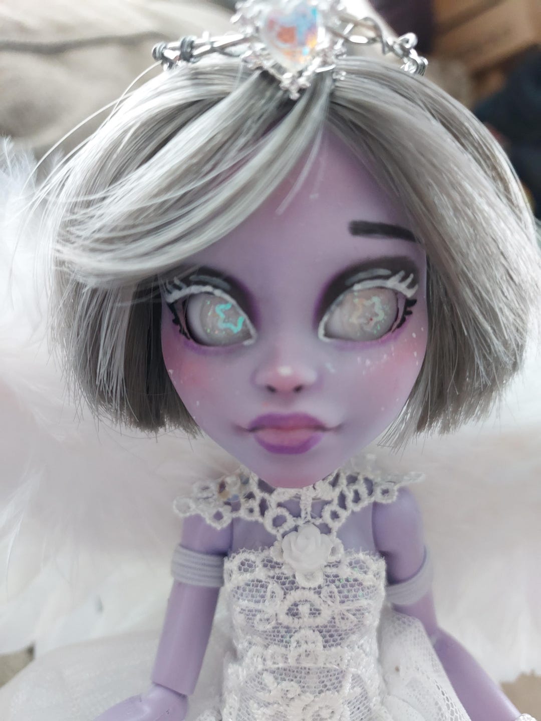 Custom Monster High Doll OOAK Twyla Angel G3 - Etsy