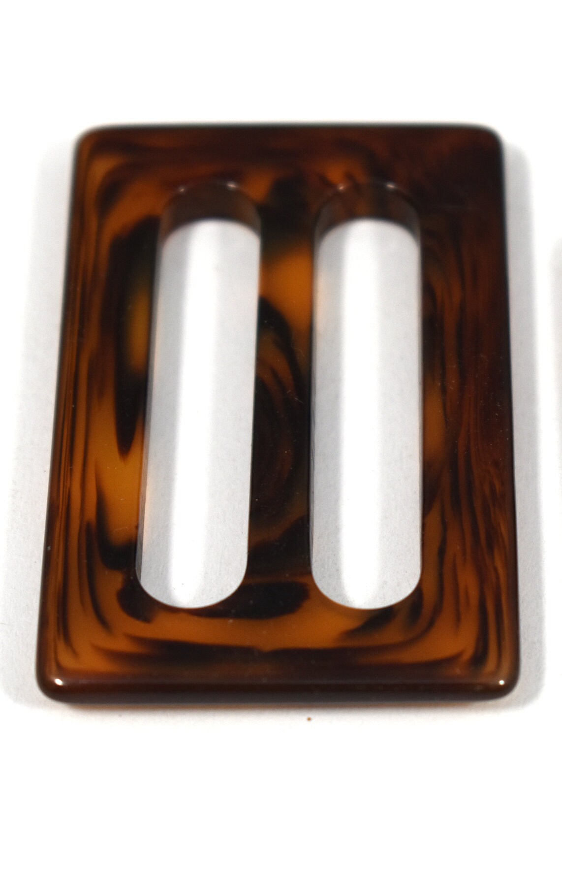 Vintage Buckles-tortoise Shell-rectangle Buckle-quality Belt Buckle ...