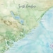 Cape Cod Watercolor Map - Etsy