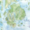 Florida Keys Watercolor Map - Etsy