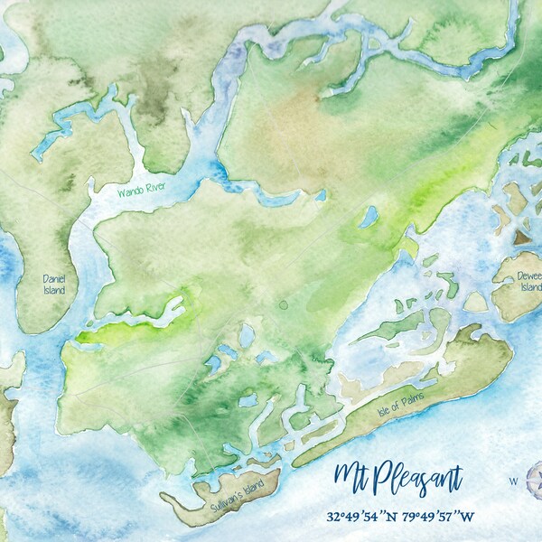 Mount Pleasant - Etsy