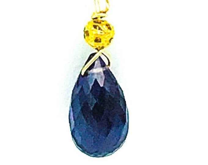 Natural Tourmaline and Strawberry Quartz and Pyrite Necklace ...