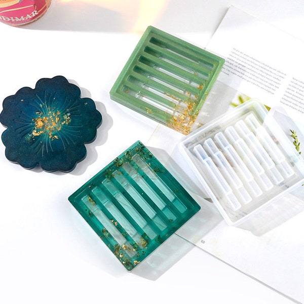 Resin Coaster Molds - Etsy