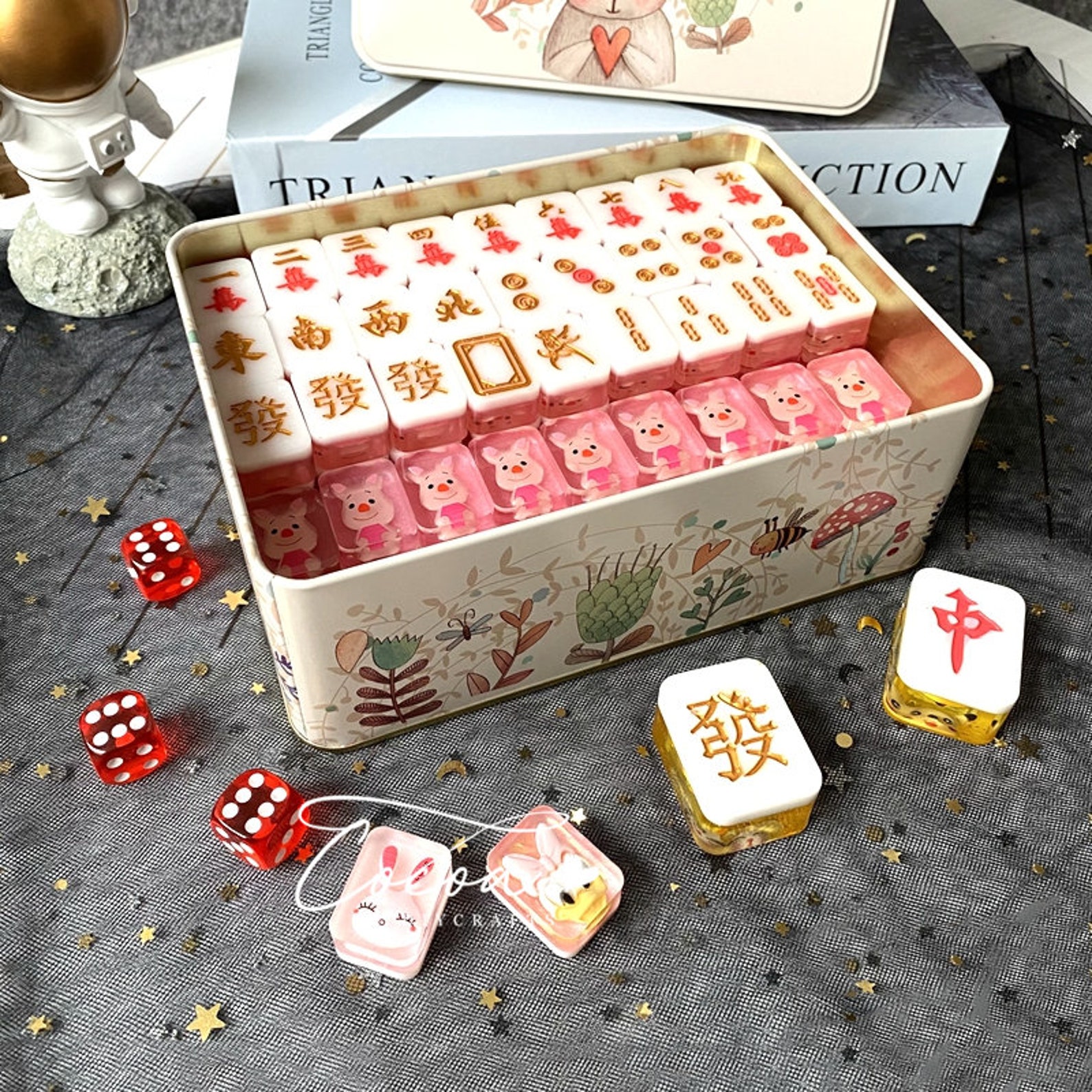 Mahjong Set Resin Mold Mini Mahjong Silicone Mold Diy Girl Etsy