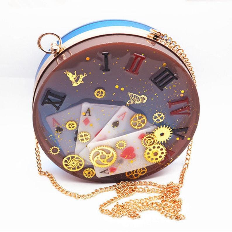 Purse Clutch Bag Silicone Mold-quicksand Bag Resin Mold- Kawaii Resin ...