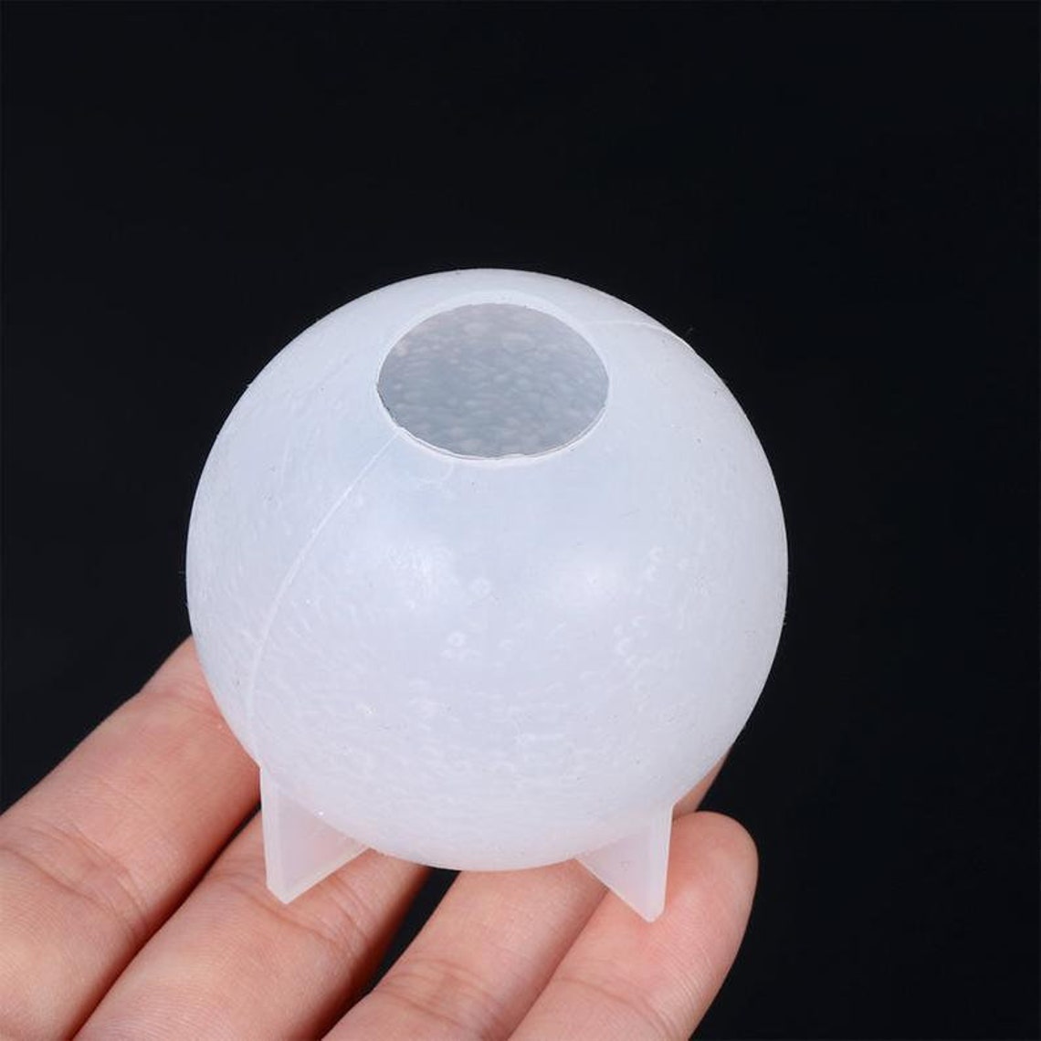 Moon Ball Sphere Resin Silicone Mold-Crystal Cosmic Ball | Etsy