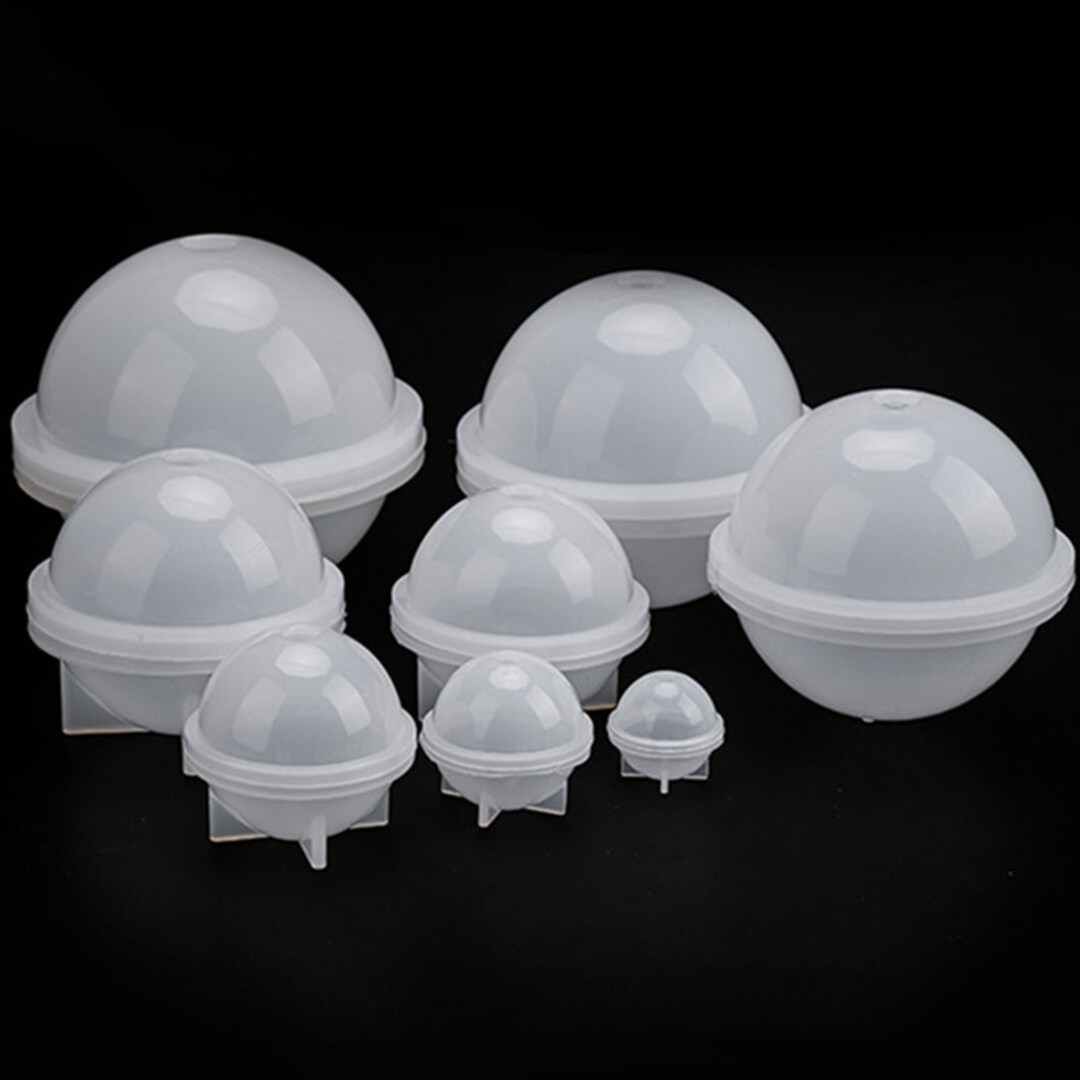 3D Sphere Silicone Mold-crystal Sphere Resin Mold-round Ball Mold ...