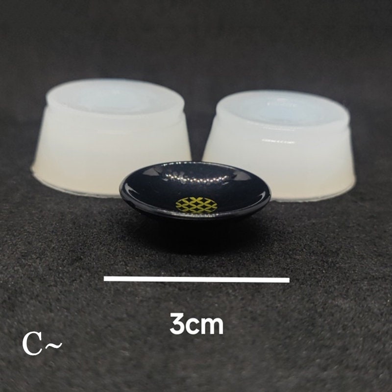 4 Styles Miniature Bowl Silicone Mold-mini Ramen Bowl Resin Mold-salad ...