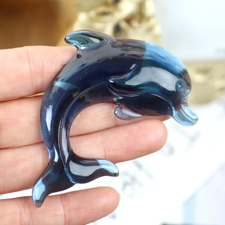 Cute Dolphin Silicone Mold-dolphin Resin Mold-sea Animal | Etsy
