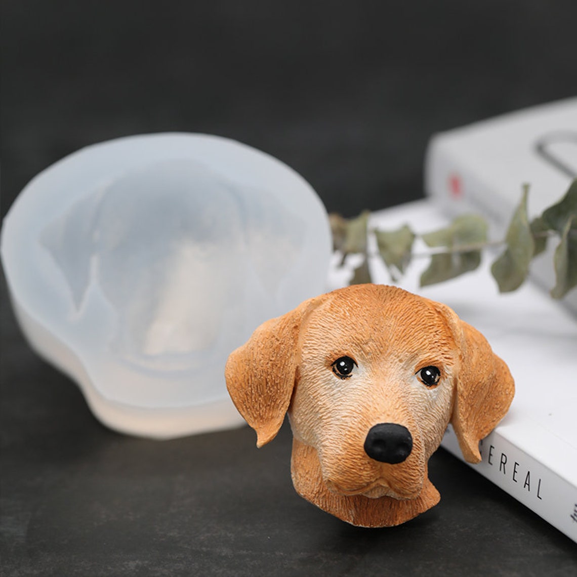 Labrador Dog Silicone Mold-cute Pet Labrador Mold-animal Dog - Etsy UK