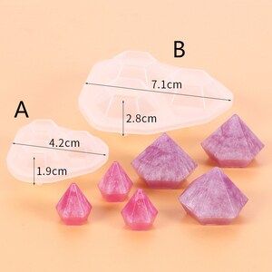 Diamond Silicone Mold-Diamond Resin Mold-Crystal Diamond | Etsy