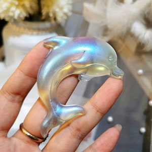 Cute Dolphin Silicone Mold-dolphin Resin Mold-dolphin Keychain Resin ...