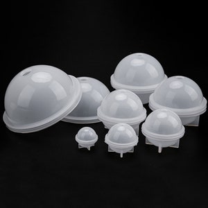 3D Sphere Silicone Mold-crystal Sphere Resin Mold-round Ball Mold ...