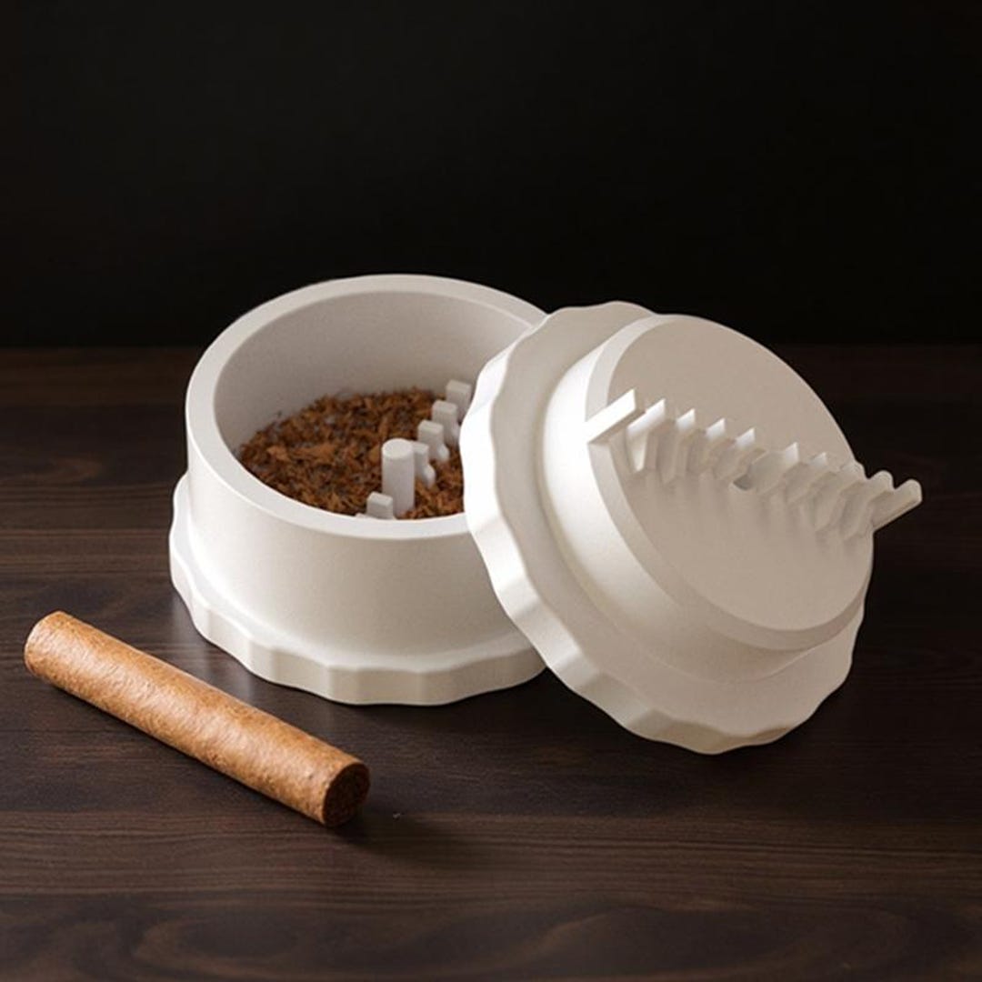 Smoke Grinder Silicone Mold-leaf Grinder Resin Mold-herb Grinder Mold ...