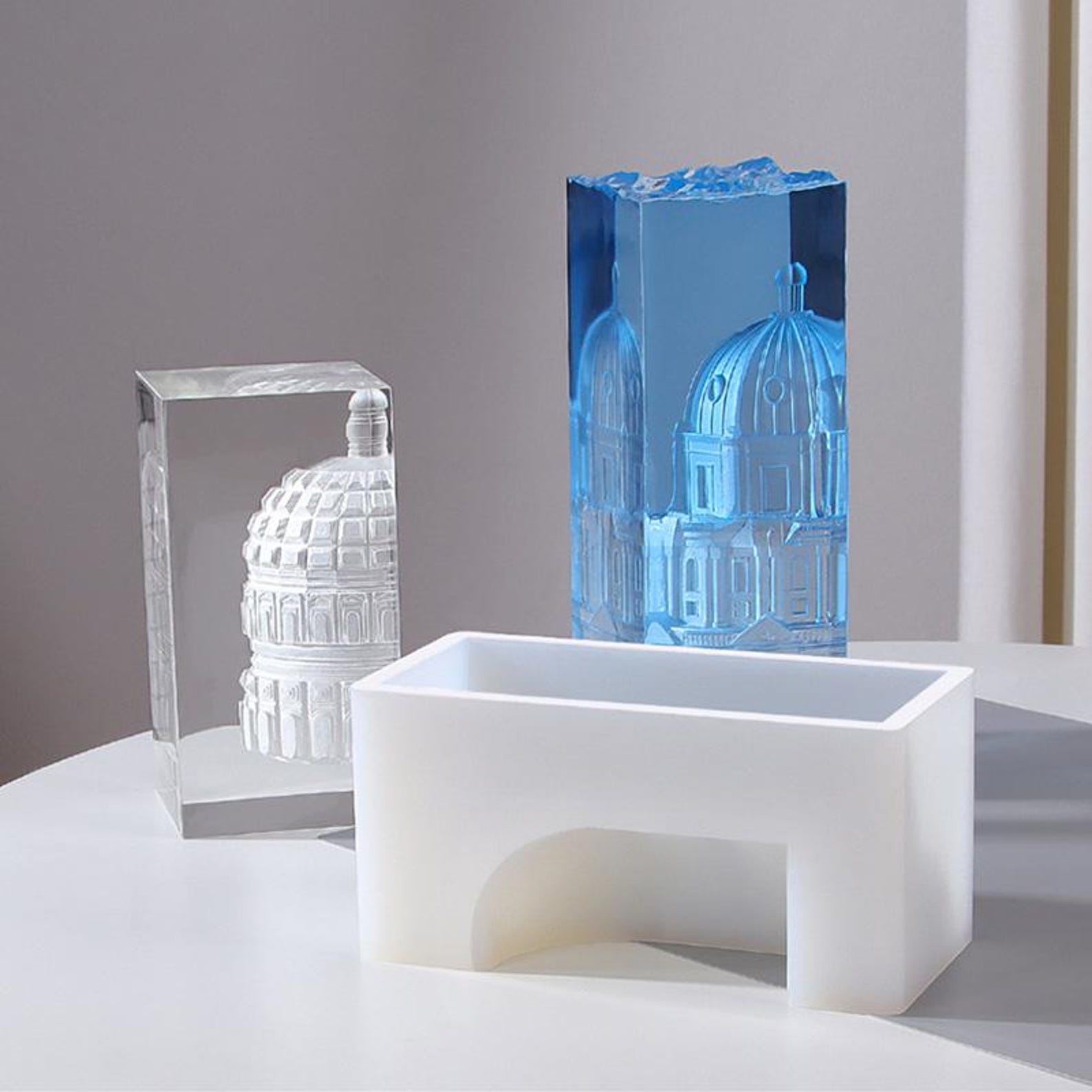 European Church Silicone Mold-cathedral Church Resin Mold-church House ...