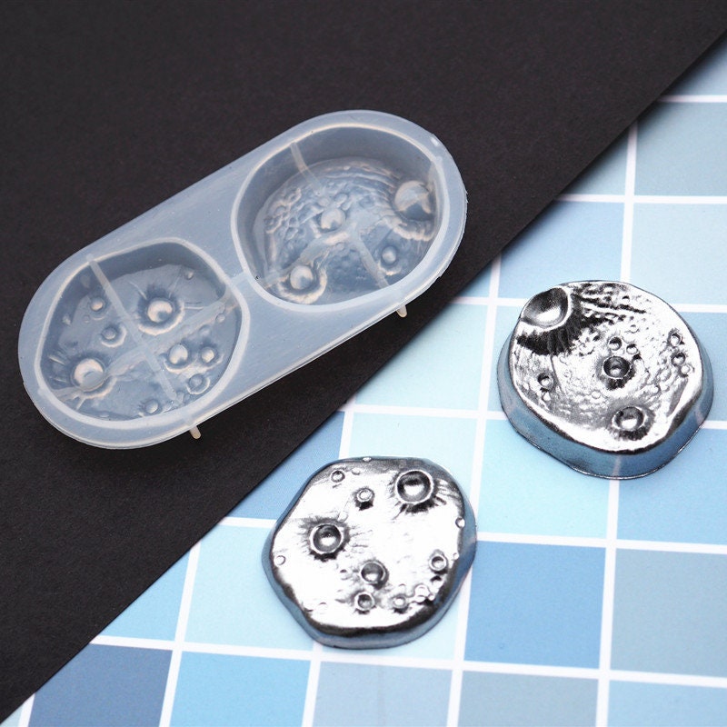 Moon Stone Silicone Mold-planet Crater Mold-crater Stone Resin - Etsy