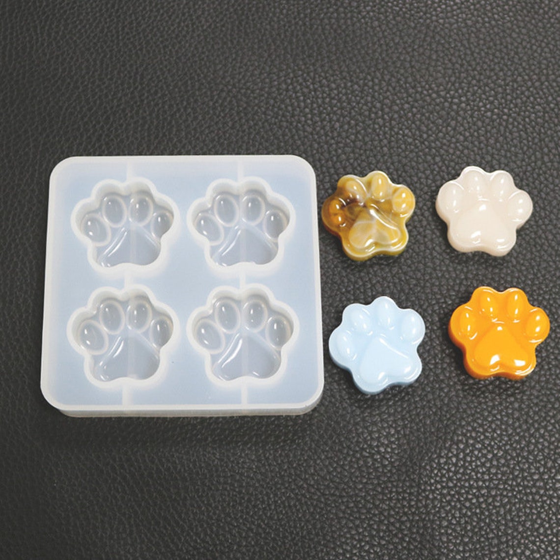 Cat Paw Silicone Mold-cat Paw Keychain Resin Mold-cute Cat - Etsy