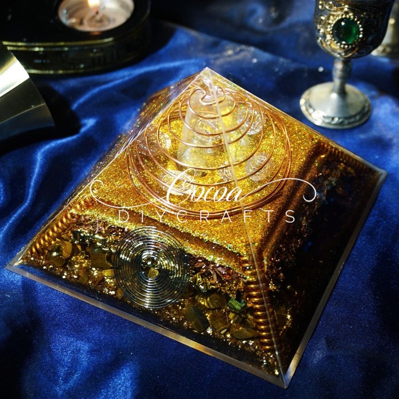 Orgone Pyramid Silicone Mold-pyramid Resin Mold-energy Tower - Etsy