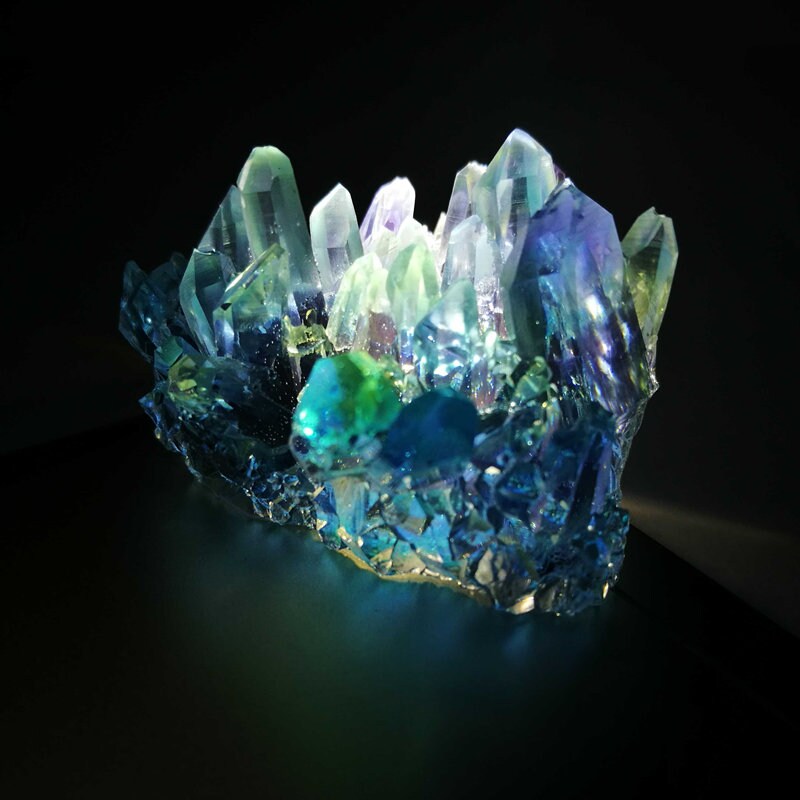 Crysta Silicone Mold-crystal Cluster Resin Mold-crystal | Etsy