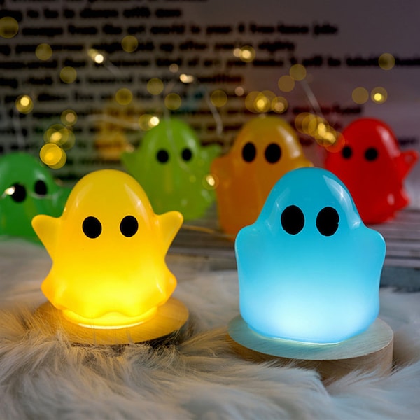 Resin Ghost Keychain - Etsy