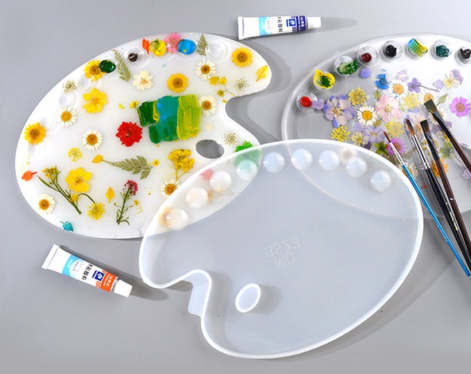 Smooth Surface Writing Board Silicone Mold for Resin Craft-drawing ...